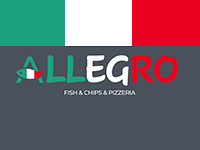 Allegro Fish & Chips Restaurant Full Menu in Dumbarton